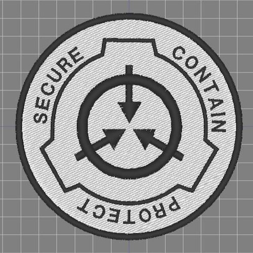 Blue WARNING Sign Poster / SCP Foundation / Unlimited Series - Etsy