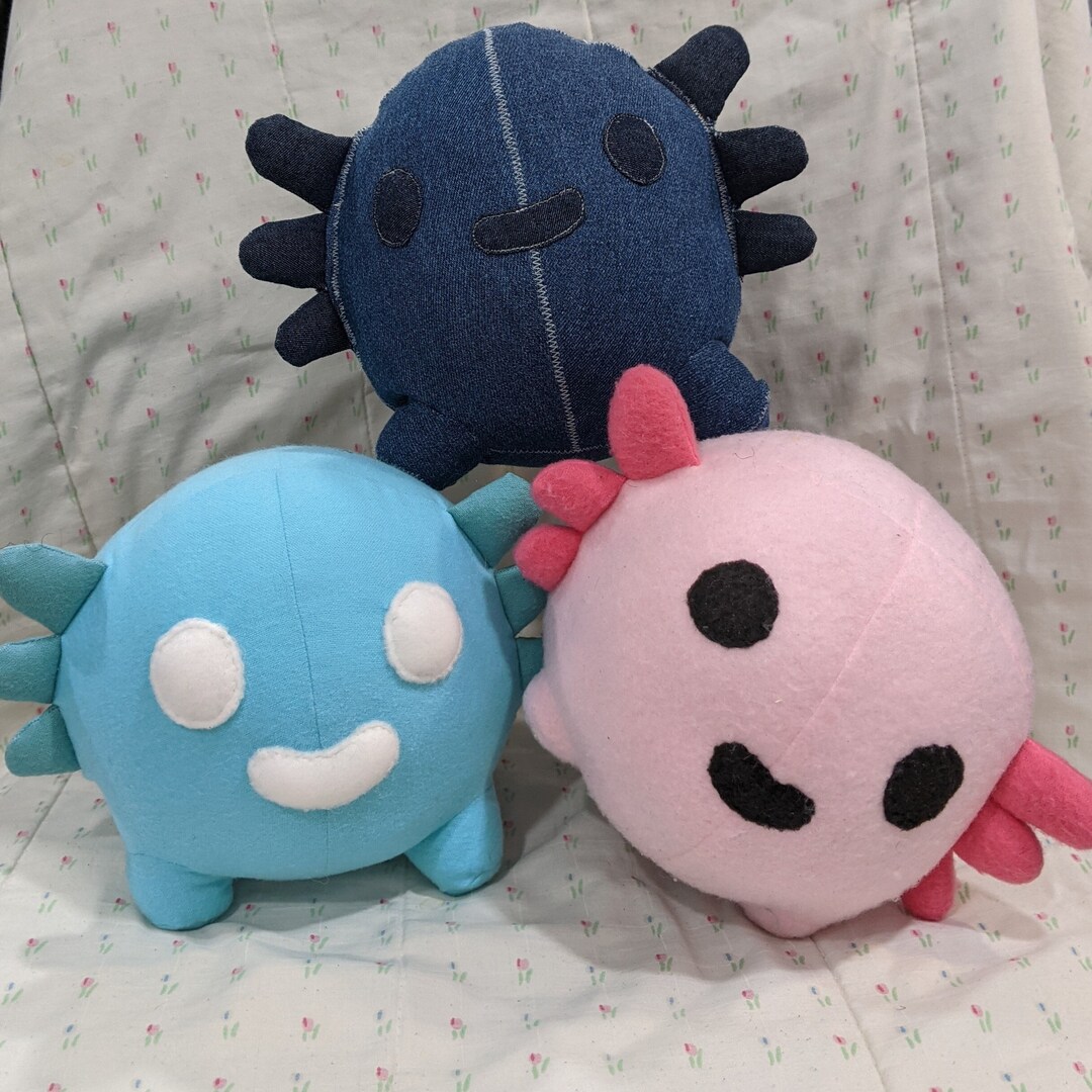 Chunky Axolotl - Etsy