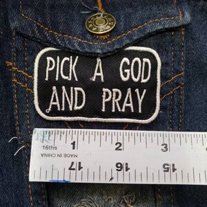 Pick a God Patch - Etsy