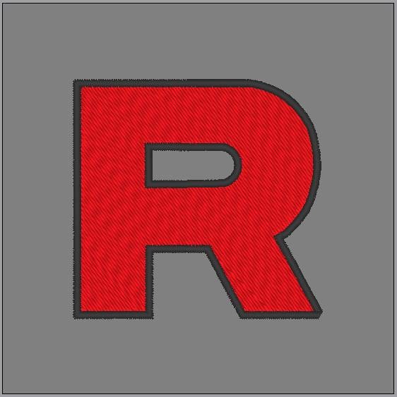 Team Rocket R Font