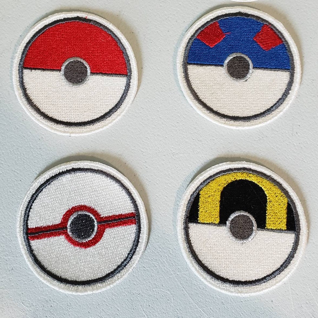 Pokeball Patch - Etsy