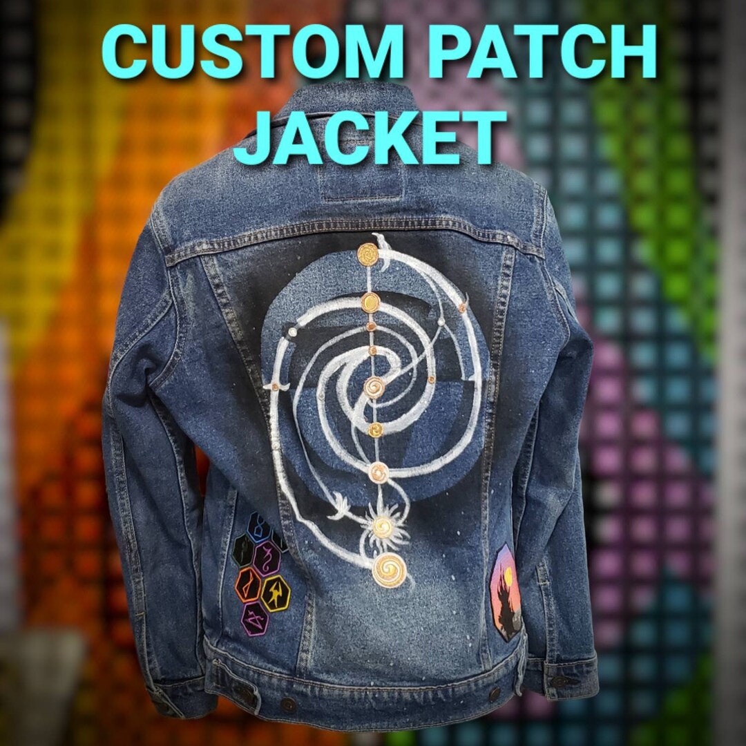 Custom Denim Vest or Jacket - Etsy