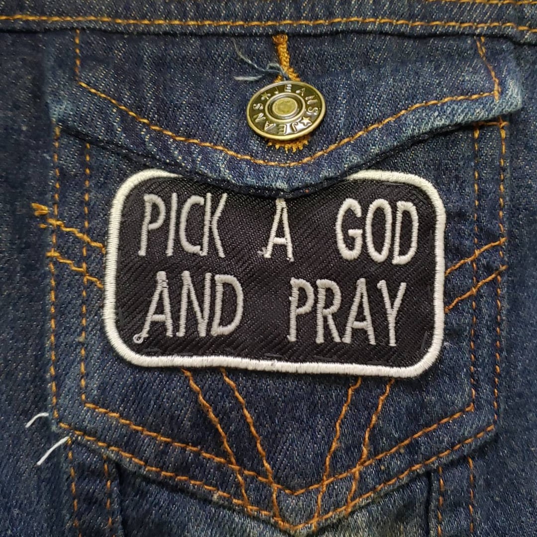 Pick a God Patch - Etsy