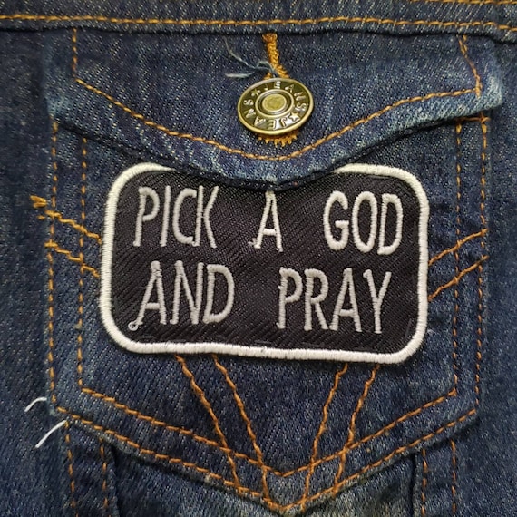 Pick a God Patch - Etsy