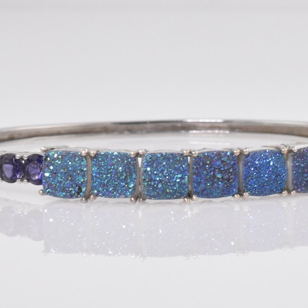 Druzy Bangle - Etsy