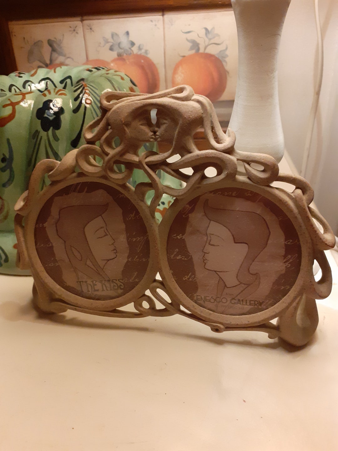 Art Deco Style Retro Duo Photo Frame - Etsy UK