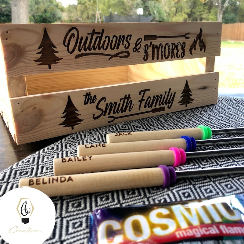 Smores Engraved Set - Etsy
