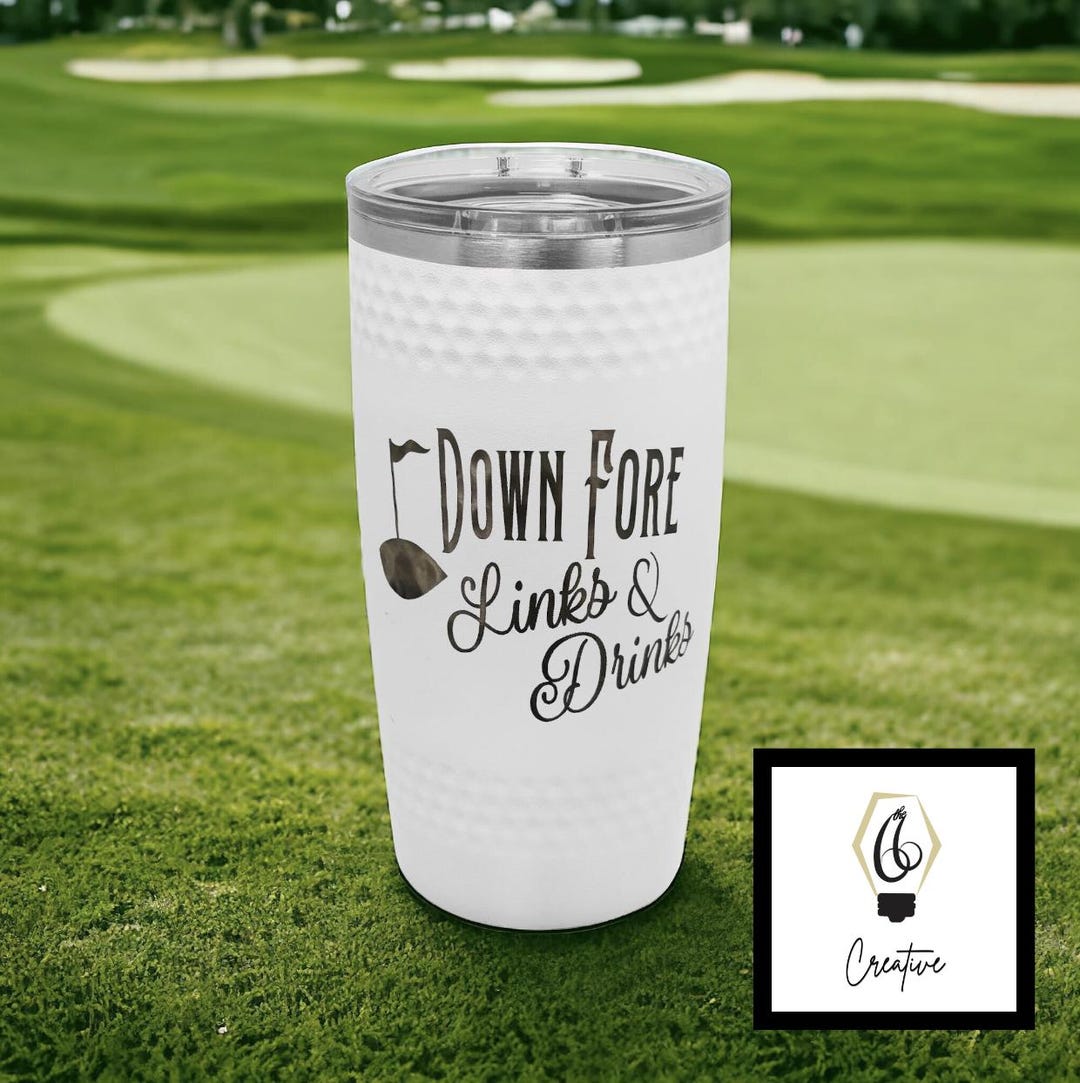 Engraved Dimpled 20oz Polar Tumbler | Personalized Golf Gift | Golf ...