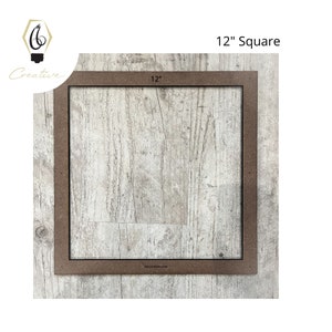 Square Stained Glass Layout Frame, Square Layout Frame, Stained Glass ...