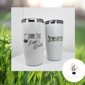 Engraved Dimpled 20oz Polar Tumbler | Personalized Golf Gift | Golf ...