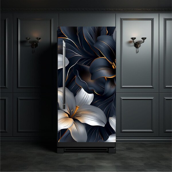 Magnetic Refrigerator Skin Cover - Etsy