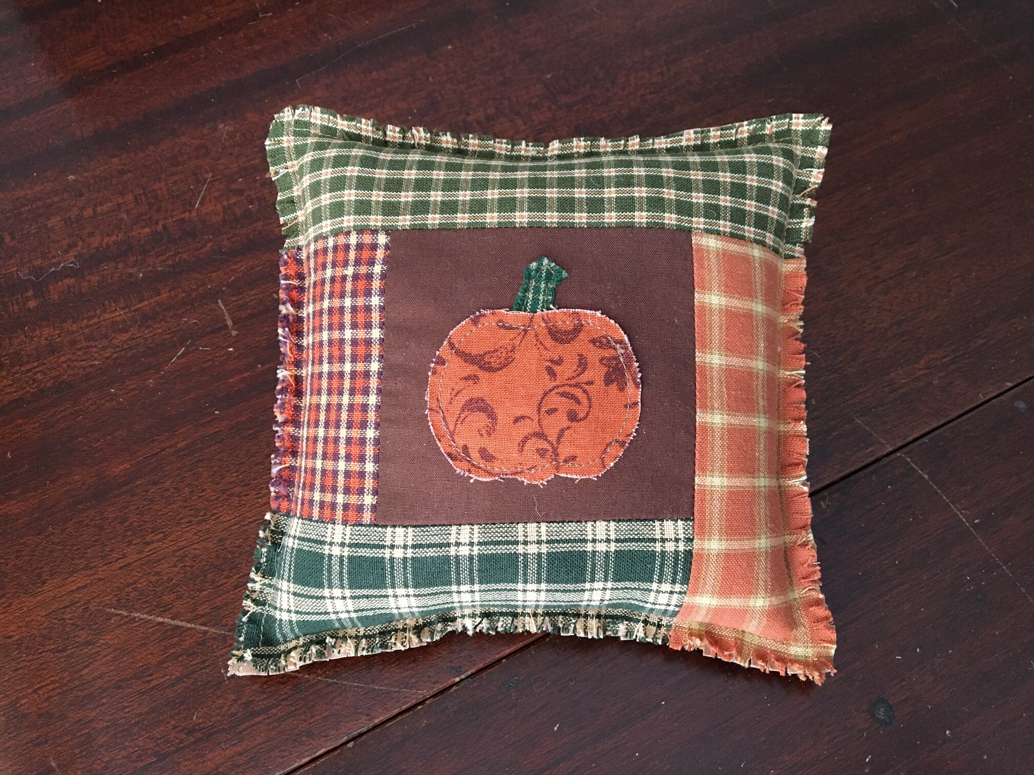 Fall Pumpkin Small Pillow Tuck Shelf Sitter Tiered Tray Decor - Etsy