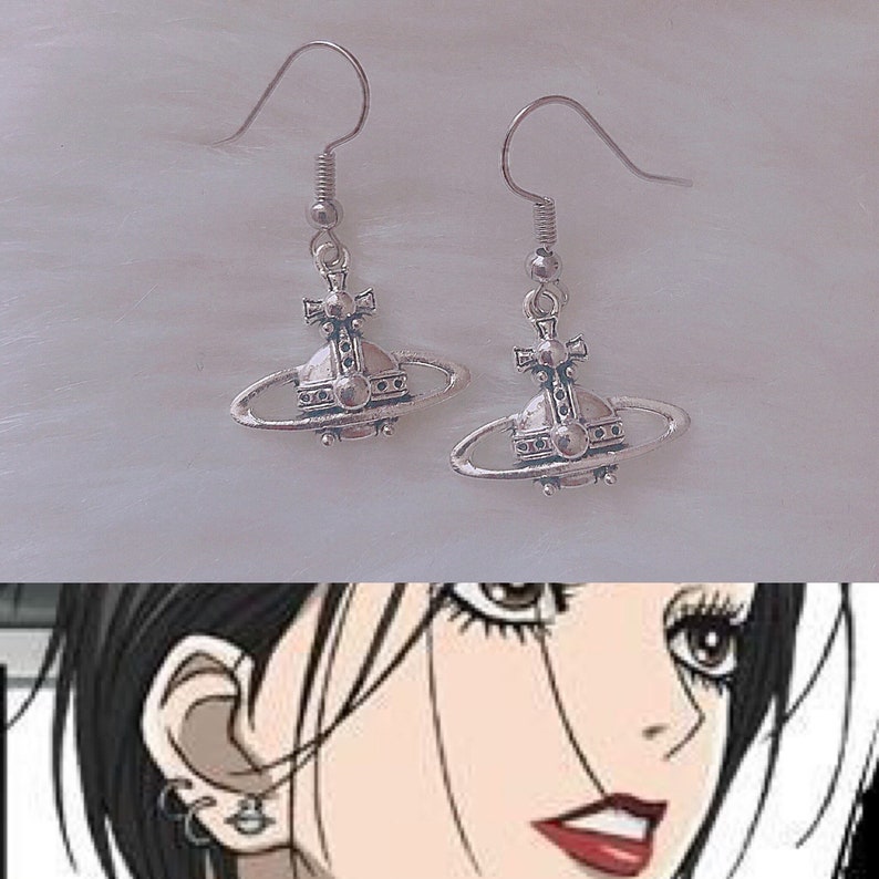 Nana Anime Inspired Goth Earrings | Etsy
