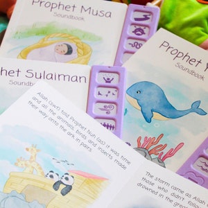 Prophet Sulaiman Sound Book - Muslim Kids Eid Gift Idea New Muslim Baby ...