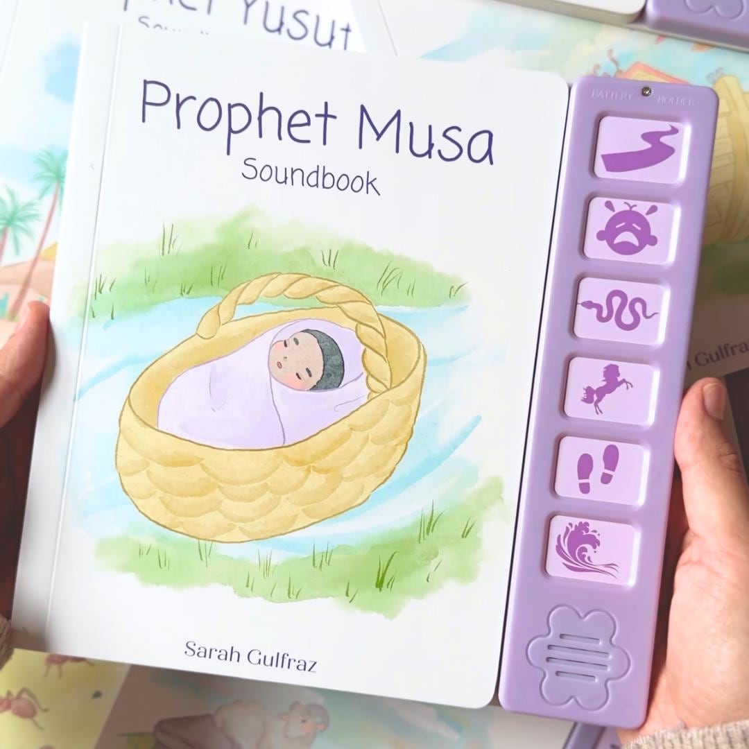 Prophet Musa Sound Book - Muslim Kids Eid Gift Idea for New Muslim Baby ...