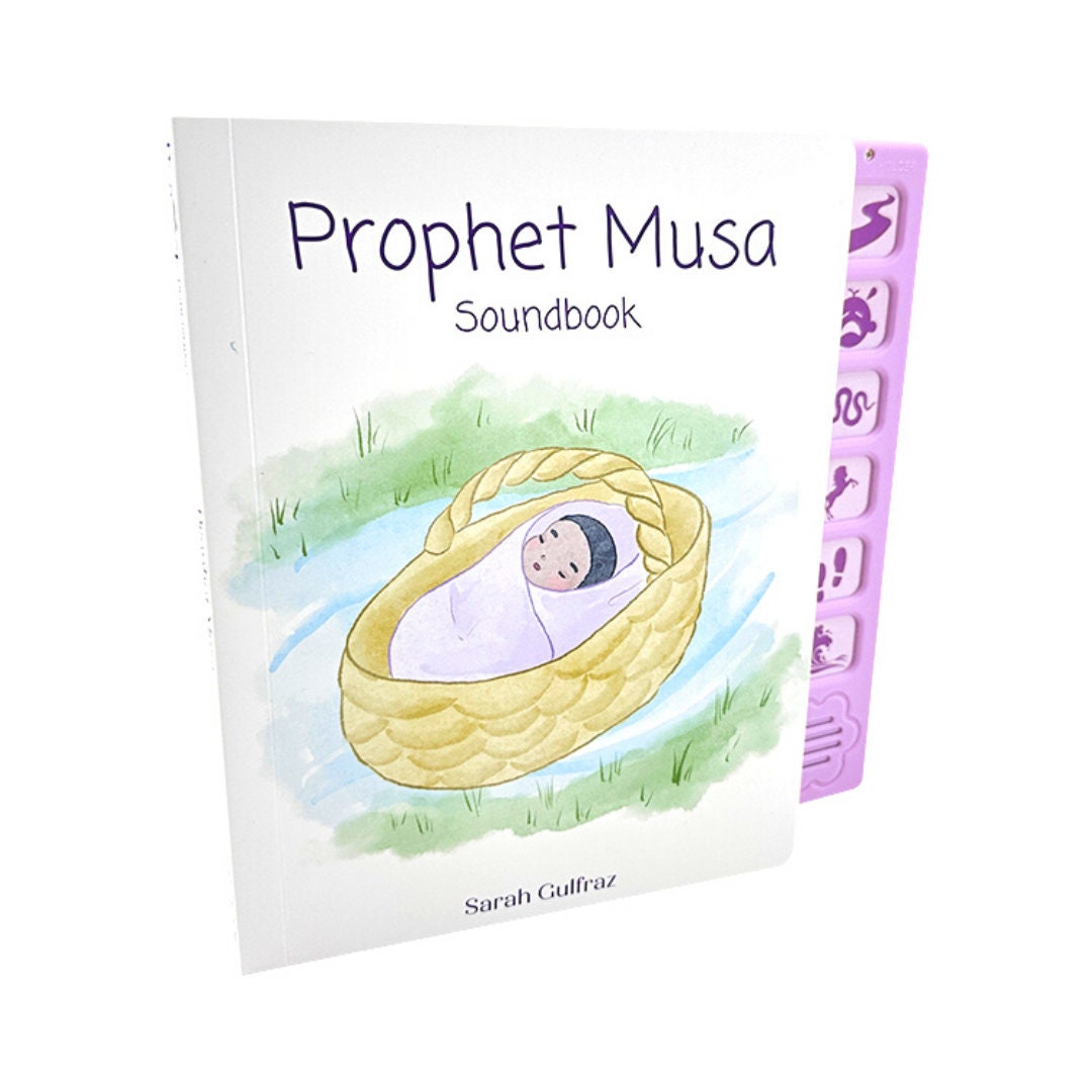 Prophet Musa Sound Book Children's Book Islamic Muslim Kids Muslim Baby ...