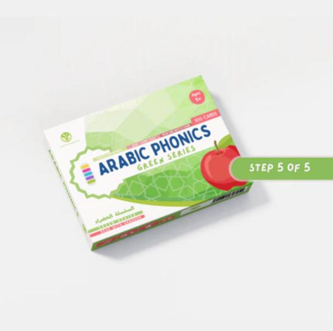 Arabic Phonics Card Game Step 5 - Arabic Flashcards Alphabet Learn ...