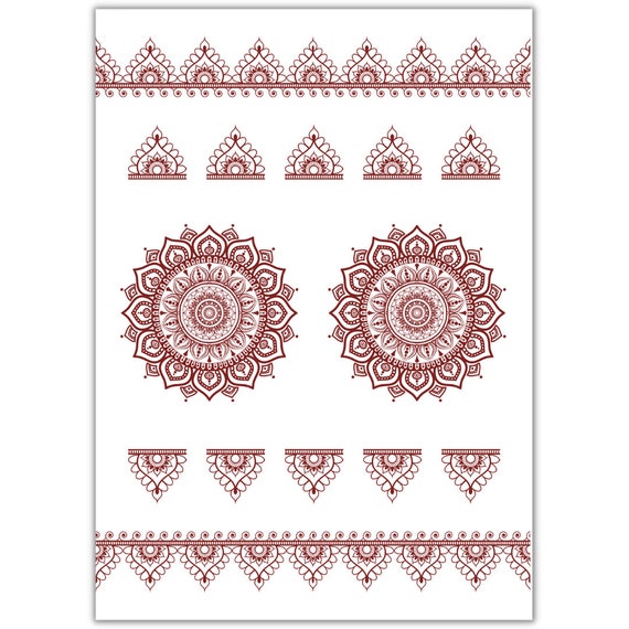 Henna Pattern Paisley