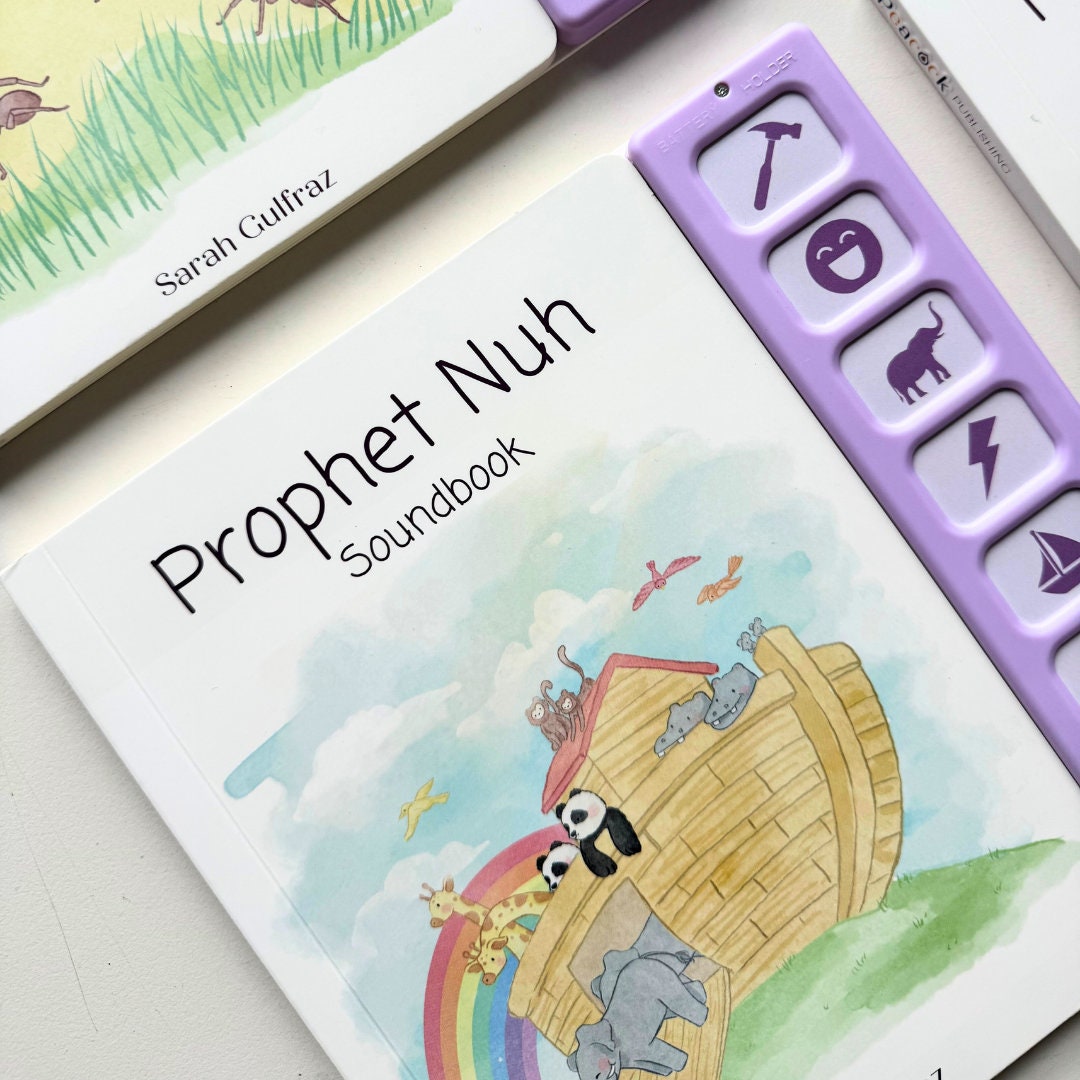 Prophet Nuh Sound Book - Muslim Kids Eid Gift Idea for New Muslim Baby ...