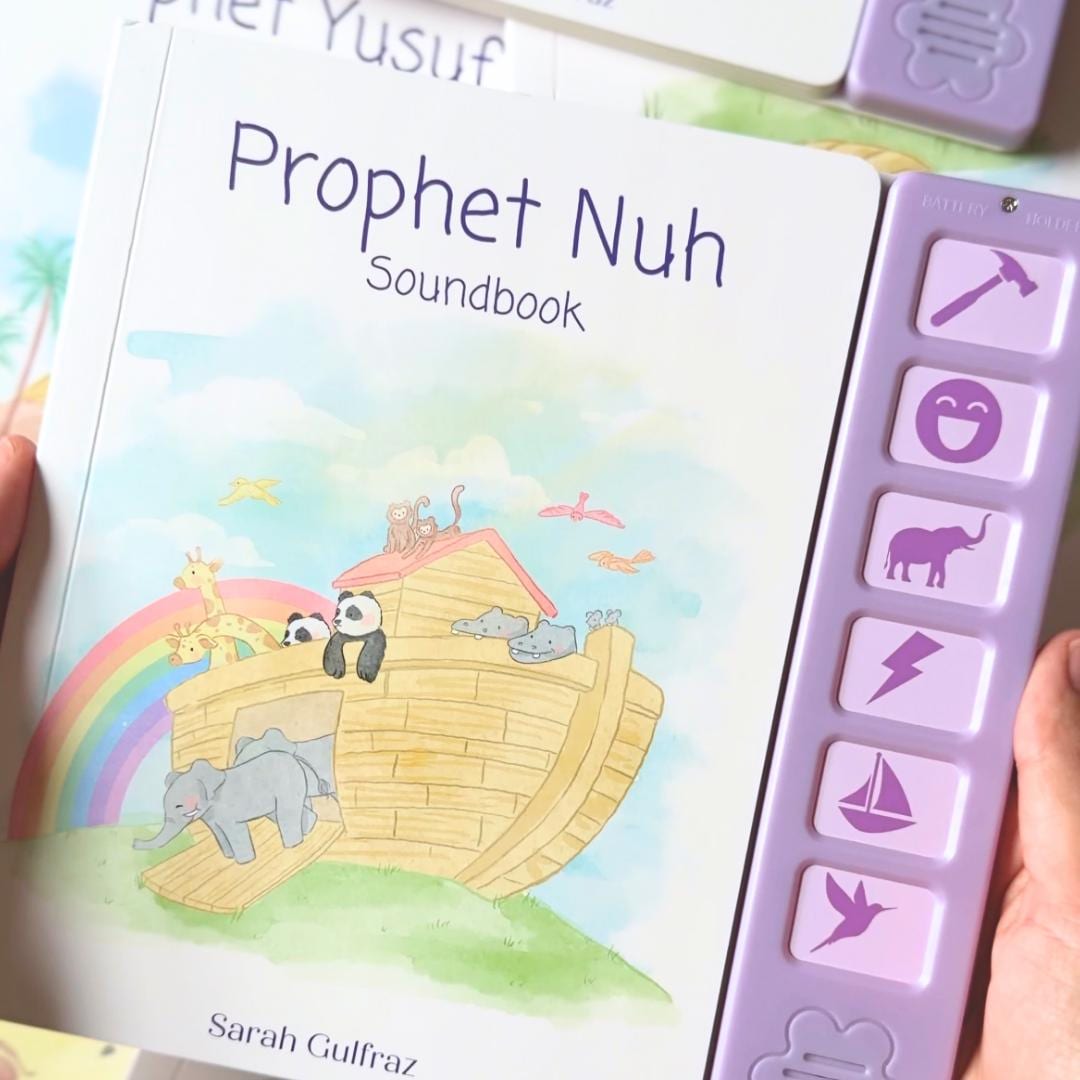 Prophet Nuh Sound Book - Muslim Kids Eid Gift Idea for New Muslim Baby ...
