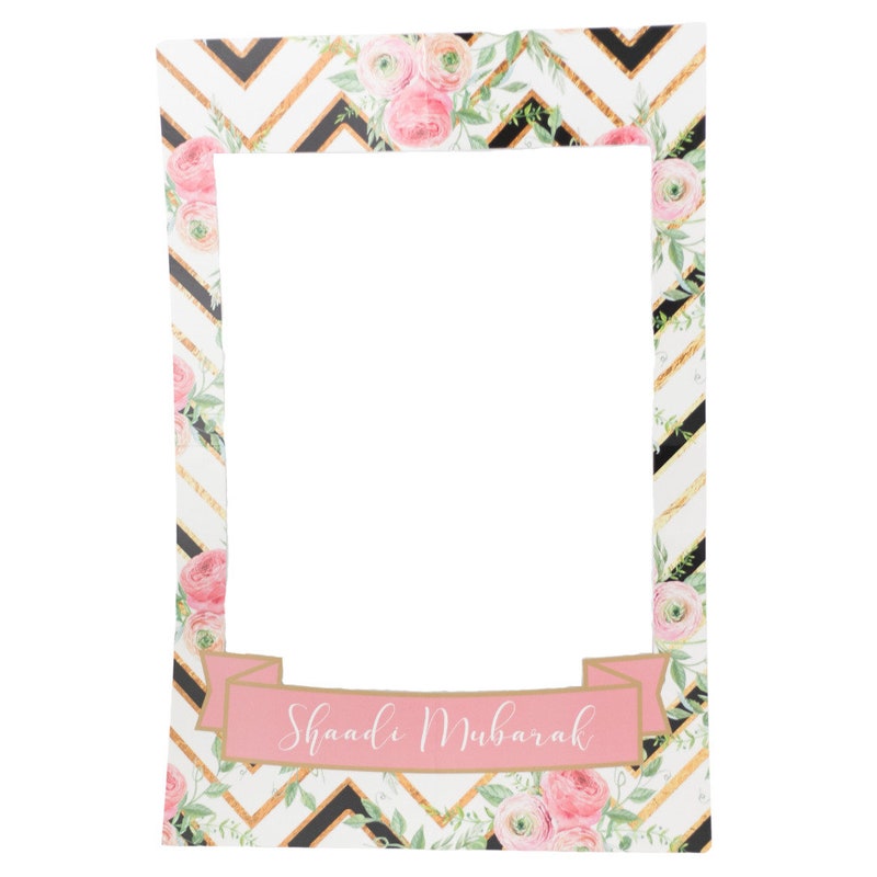 Floral Selfie Frame - Etsy