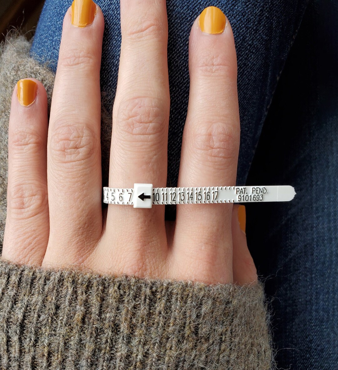 Reusable Ring Sizer, Adjustable Ring Sizer - Etsy