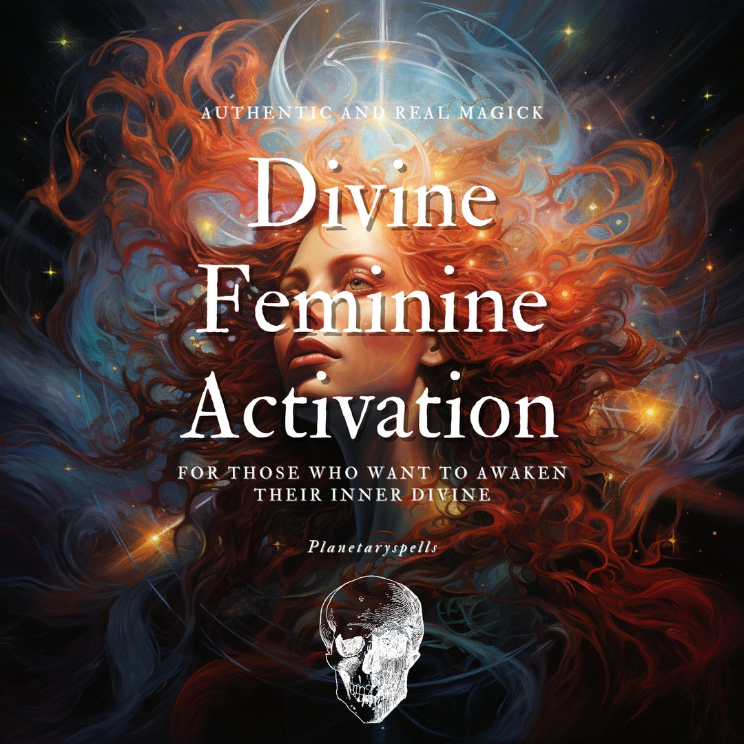 Divine Feminine Activation Femininity Spell Etsy