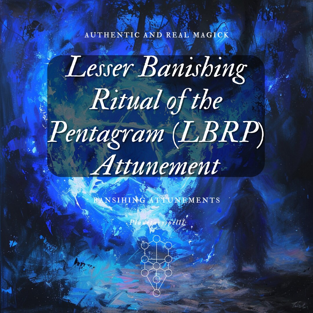 Lesser Banishing Ritual of the Pentagram LBRP Attunement - Etsy