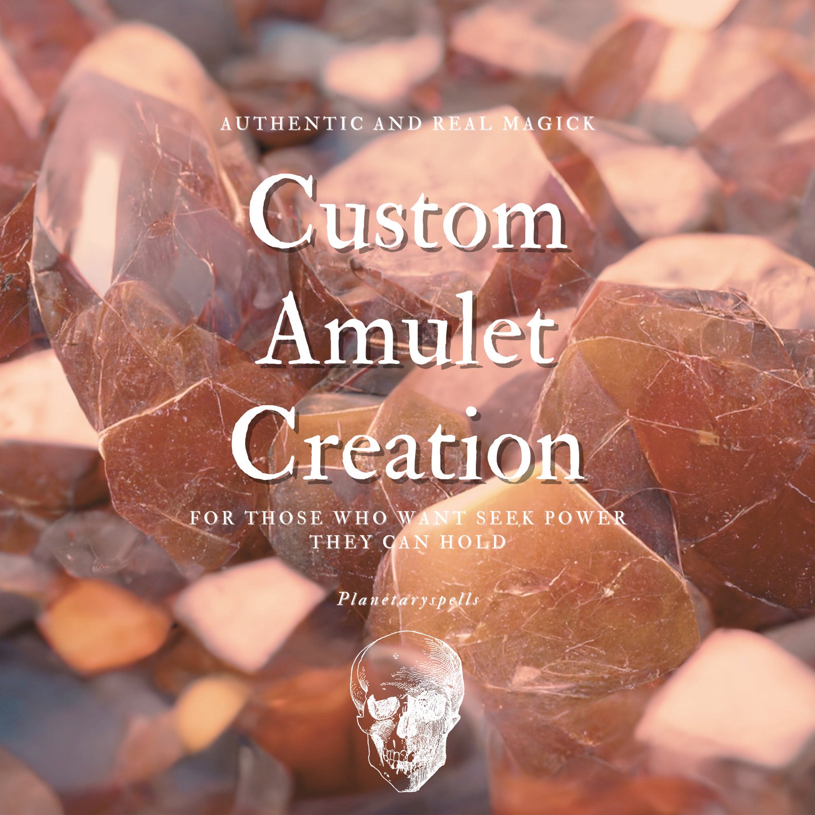 Custom Amulet Creation Talisman Love Money Success Spell - Etsy