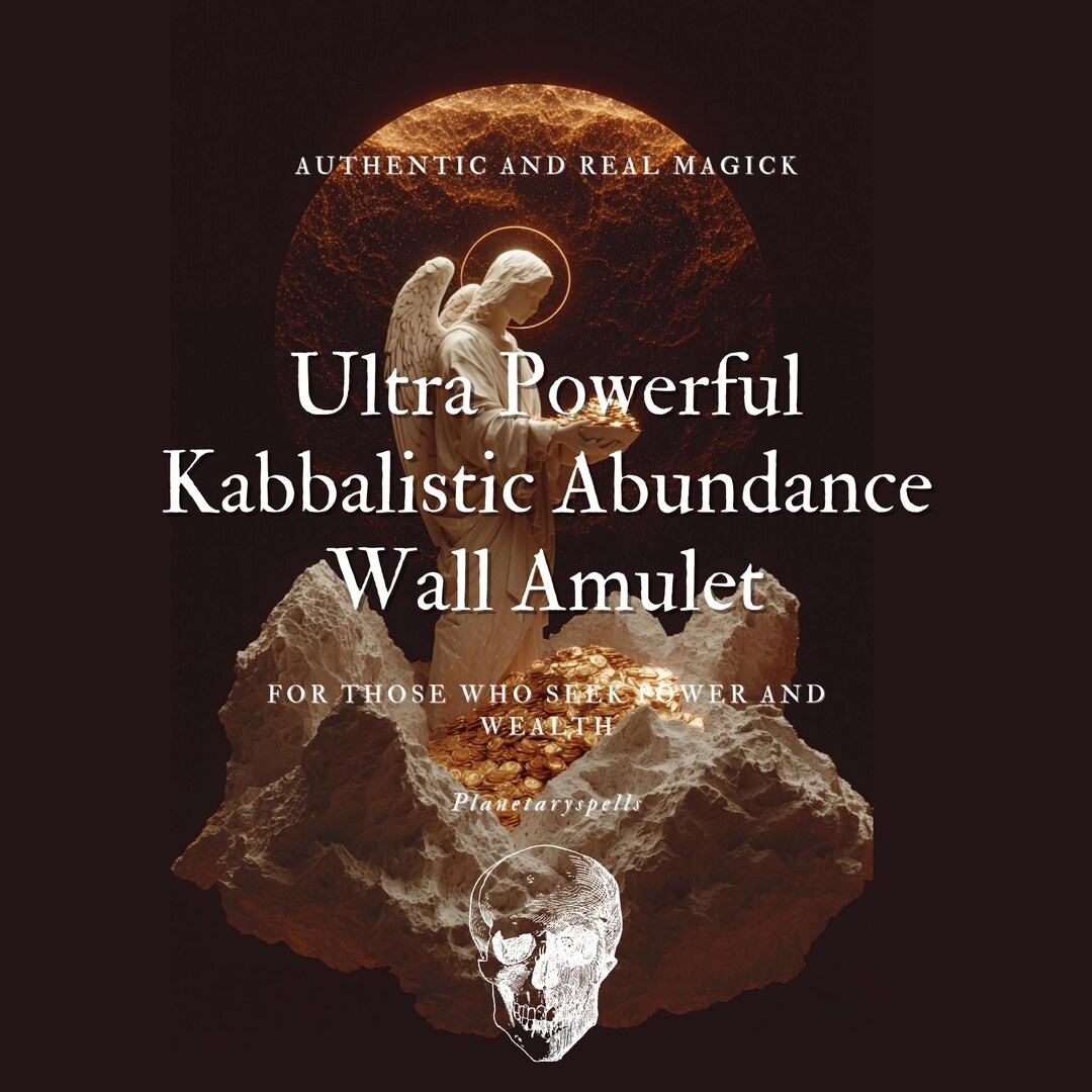 Ultra Powerful - Kabbalistic Abundance Wall Amulet - Abundance and ...
