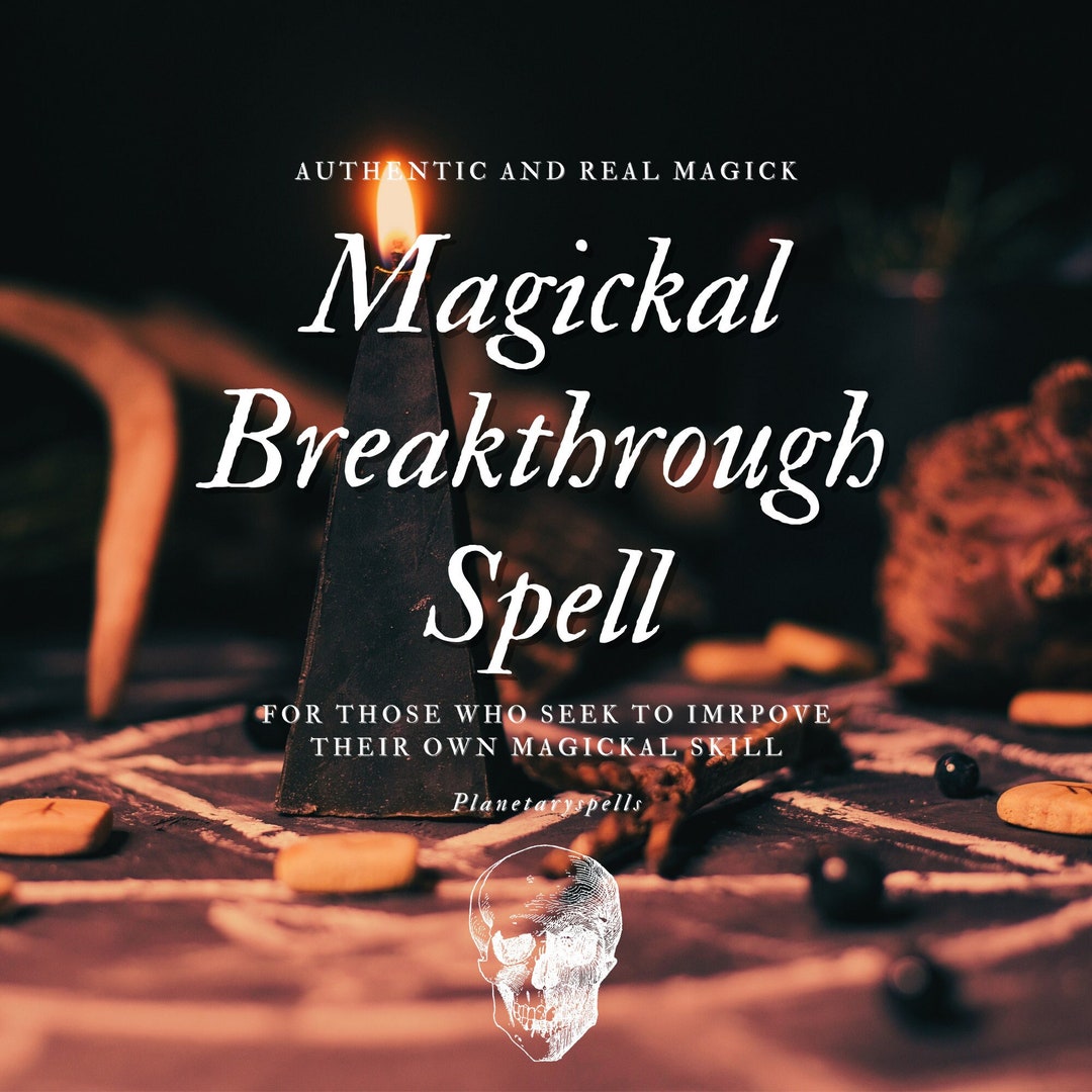Magickal Breakthrough Spell Raziel Spell Improve Your Magickal Practice ...