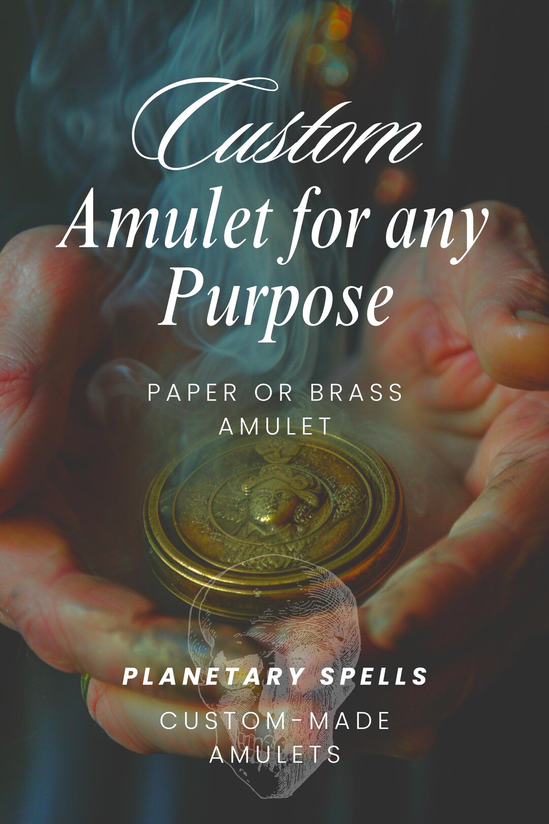 Custom Amulet Creation - Talisman - Love Money Success - Handmade ...