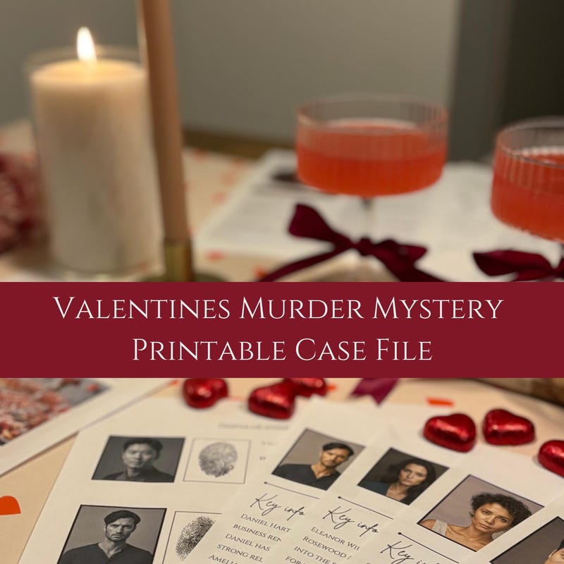 Murder Mystery - Etsy