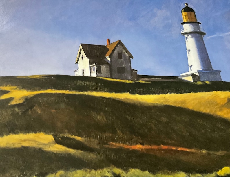 Edward Hopper - Lighthouse Hill - Limited Edition Offset Lithograph ...