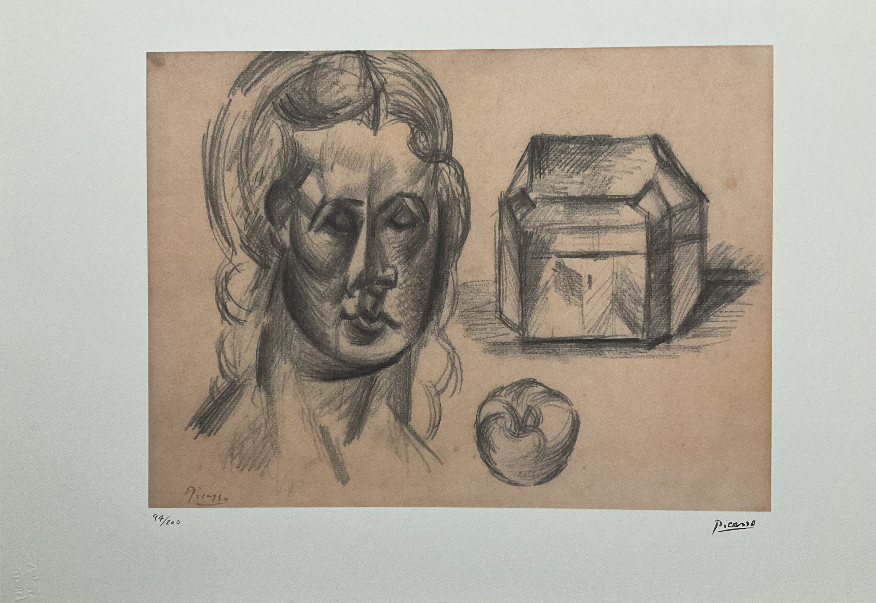 Pablo Picasso Lithograph Limited Edition 70x50 Cm - Etsy