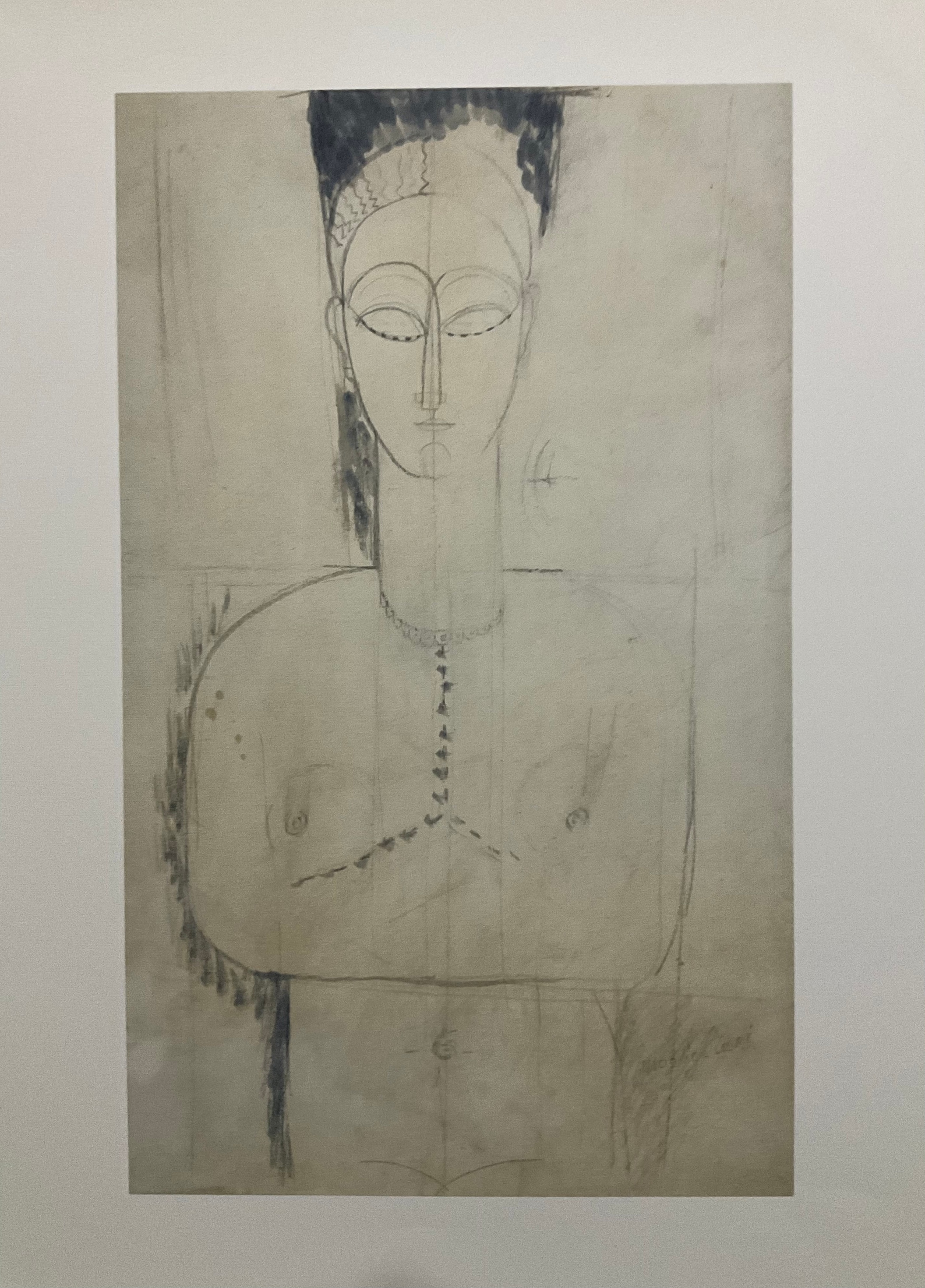 Amedeo Modigliani cariatide Lithograph 52x37 Cm Limited - Etsy