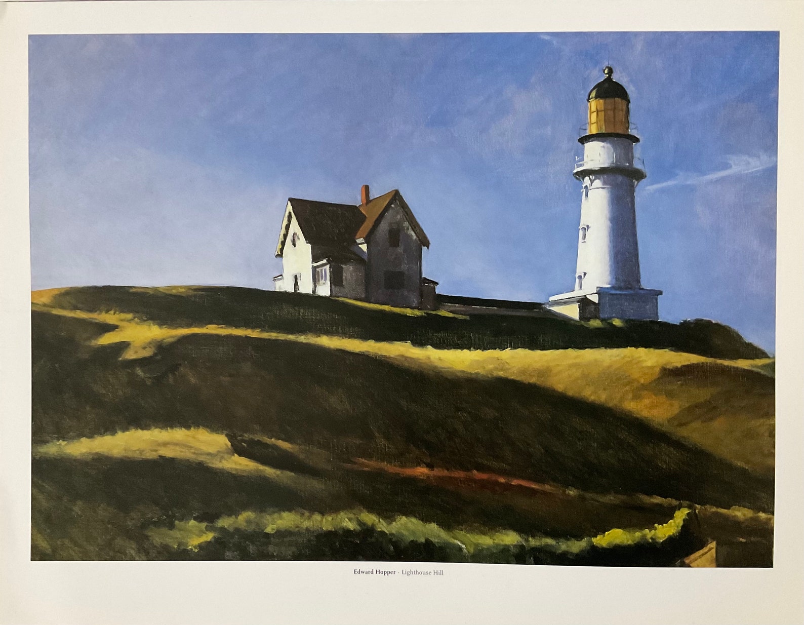 Edward Hopper - Lighthouse Hill - Limited Edition Offset Lithograph, Cm ...