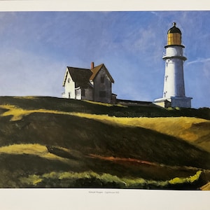 Edward Hopper - Lighthouse Hill - Limited Edition Offset Lithograph, Cm ...