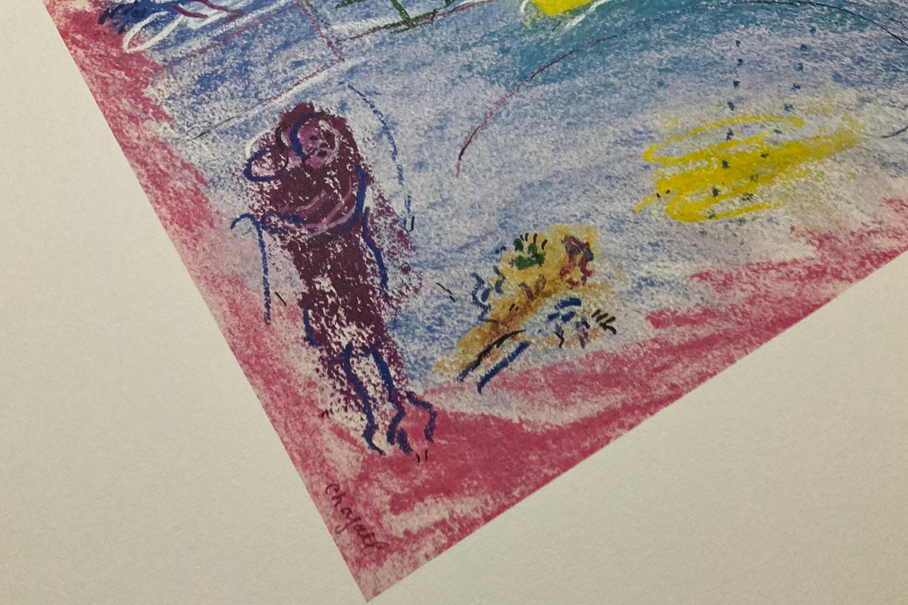 Marc Chagall Le Songe De Jacob Lithograph 52x37 Cm Limited - Etsy