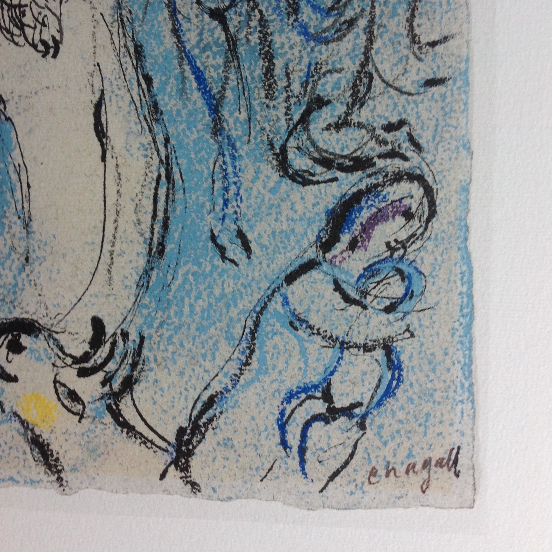 Marc Chagall - Noah's Ark - Limited Edition Lithograph 52x37 Cm With ...