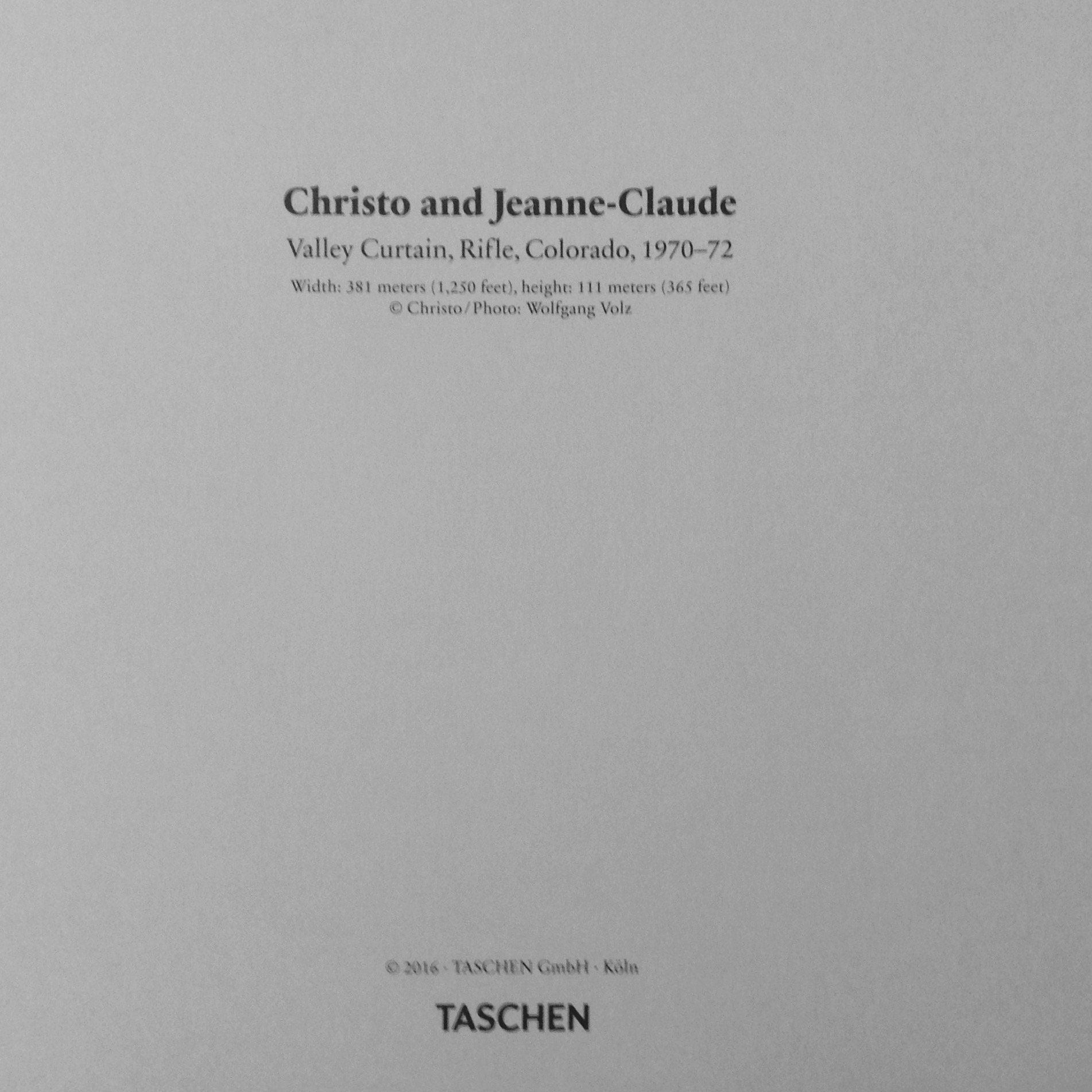 Christo and Jeanne-claude Valley Curtain Colorado 1970-72 - Etsy