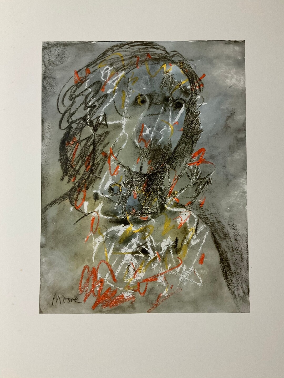 Henry Moore Head of Alice Lithograph Cm 52x37 Limited Edition, With ...