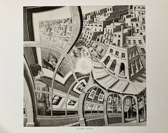 M.C. Escher, Lithograph, Limited Edition, Lithographic Art - Etsy UK