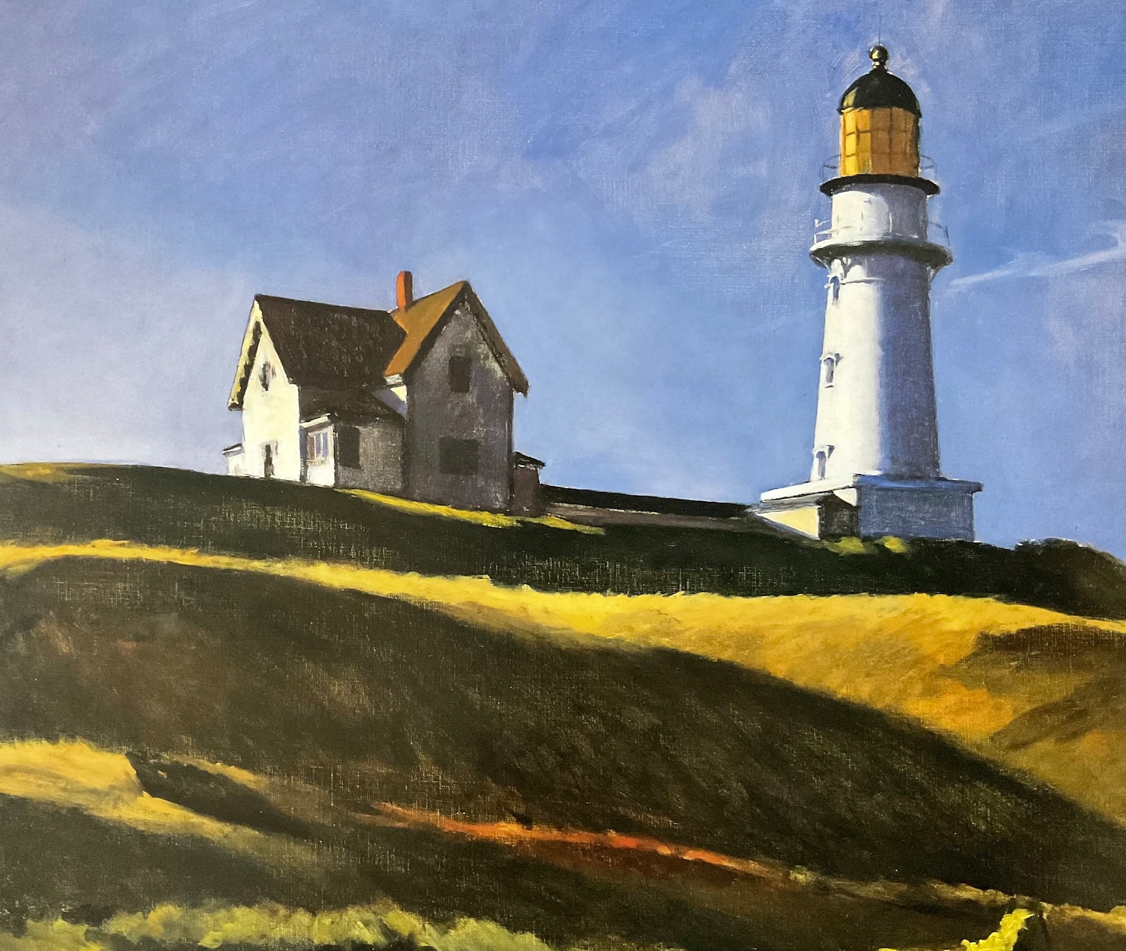 Edward Hopper - Lighthouse Hill - Limited Edition Offset Lithograph, Cm ...