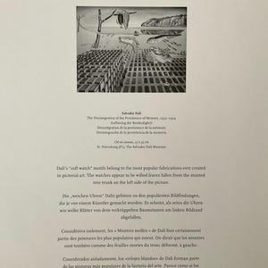 Salvador Dalì the Disintegration of the Persistence of Memory Limited ...