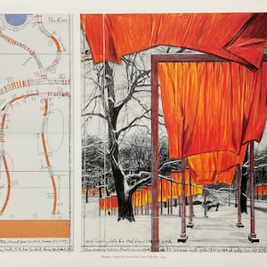 Christo - the Gates, Project for Central Park, New York 2004 - Limited ...