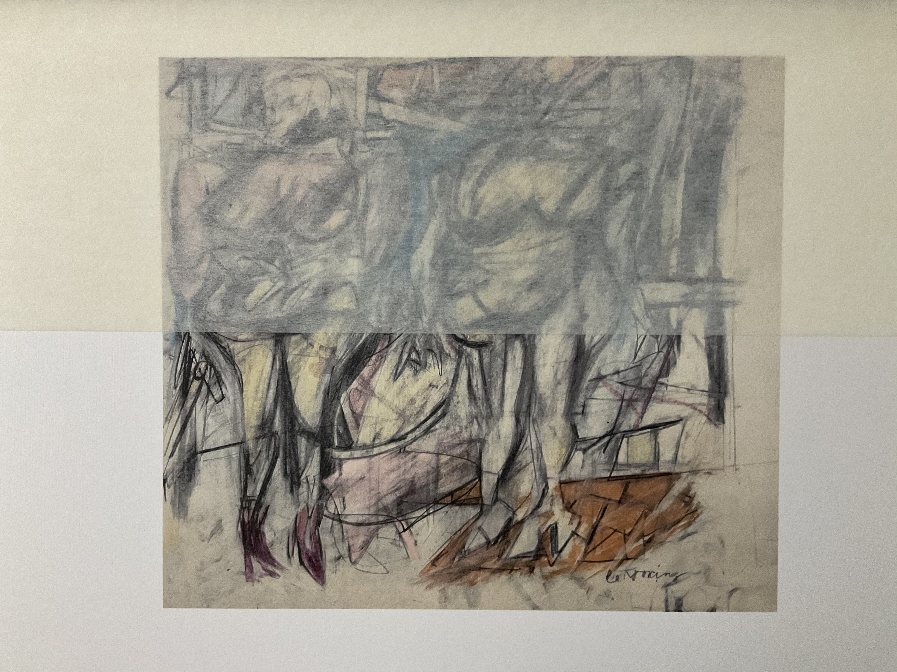 Willem De Kooning Two Women Lithograph Limited Edition 52x37 Cm With ...