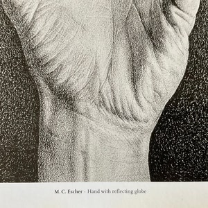 M.C. Escher - Hand With Reflecting Globe - Limited Edition Offset ...