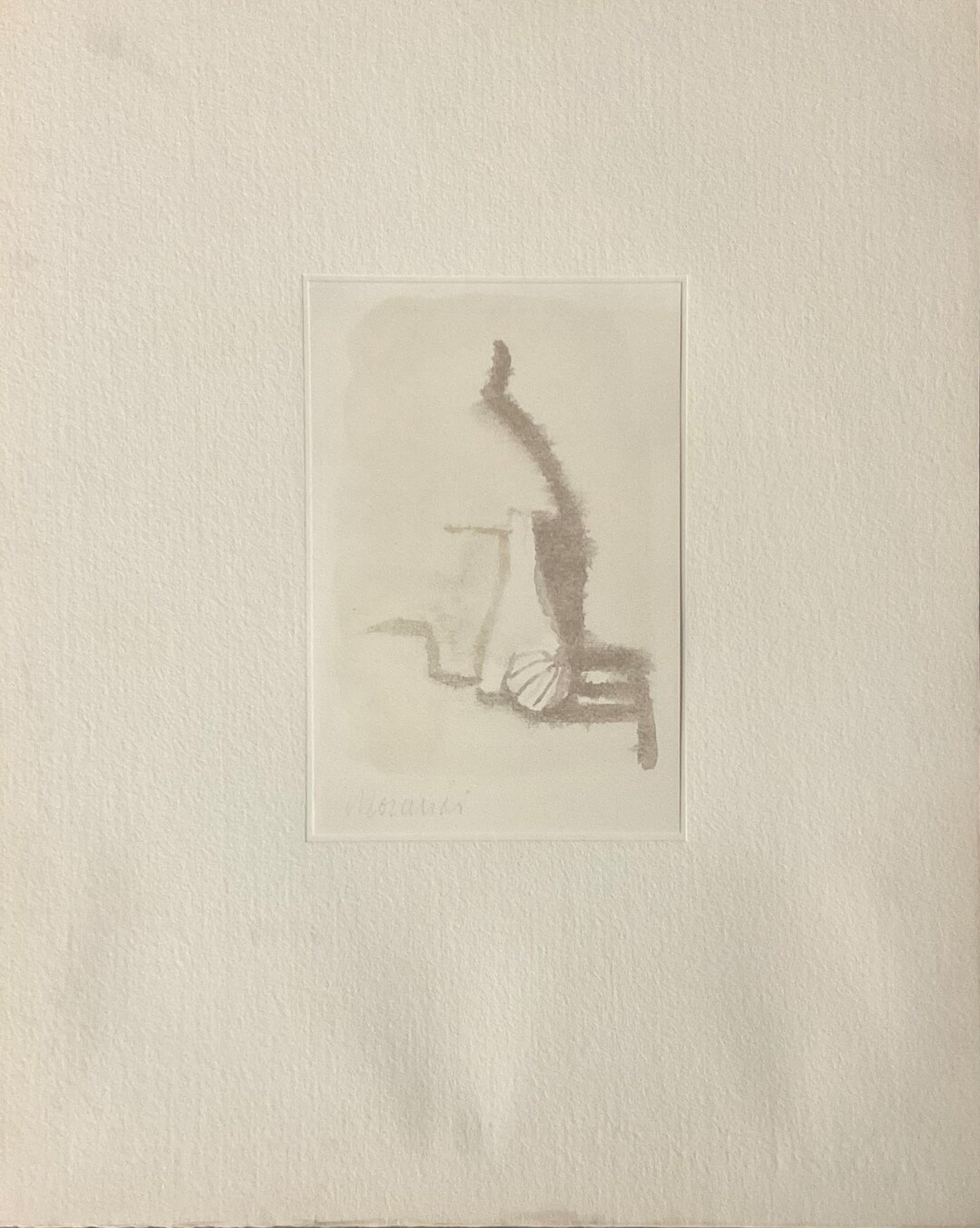 Giorgio Morandi - Still Life With Bottle - 48x37 Cm Limited Edition - Etsy