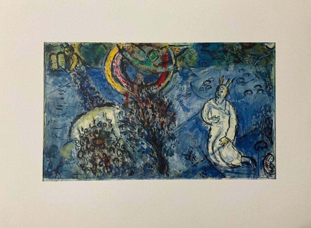 Marc Chagall - Lithograph Limited Edition 52x37 Cm, With Certificate - Etsy